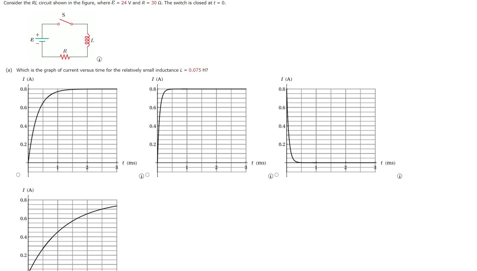 Solved Consider the RL circuit shown in the figure, where € | Chegg.com