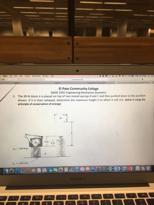 Solved El Paso Community College ENGR 2302 Engineering | Chegg.com