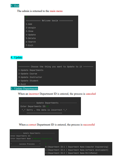 Solved Using the Java language The system is a management | Chegg.com