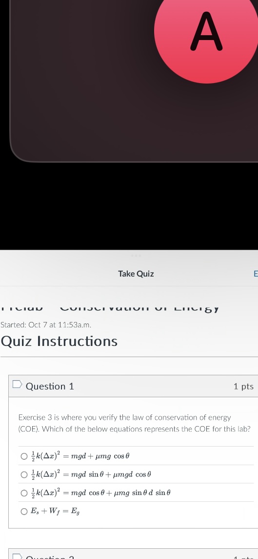 Solved Question 1Exercise 3 ﻿is where you verify the law of | Chegg.com
