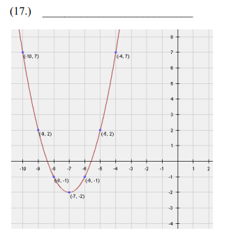 Solved (17.) | Chegg.com