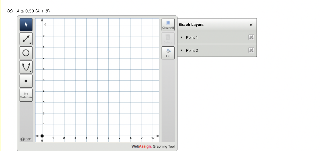 Solved Show a separate graph of the constraint lines and the | Chegg.com