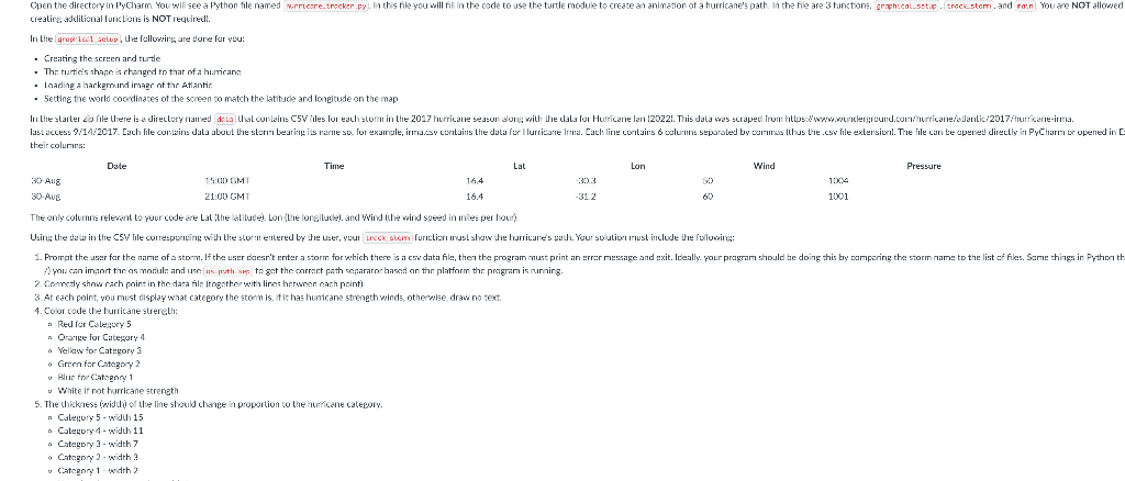 Solved Please help me solve this in python this is my code | Chegg.com
