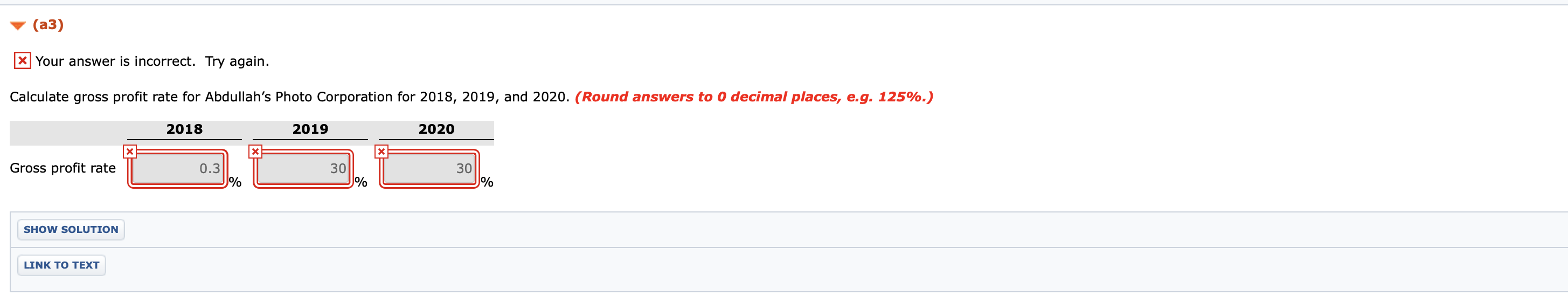 Solved Exercise 6-14 a1-a3 (Part Level Submission) This | Chegg.com