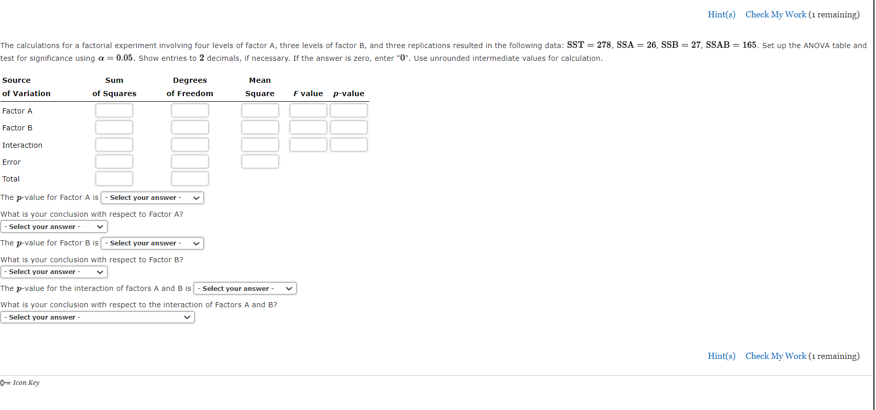 Solved Hint(s) Check My Work (1 remaining) material. a. Use | Chegg.com