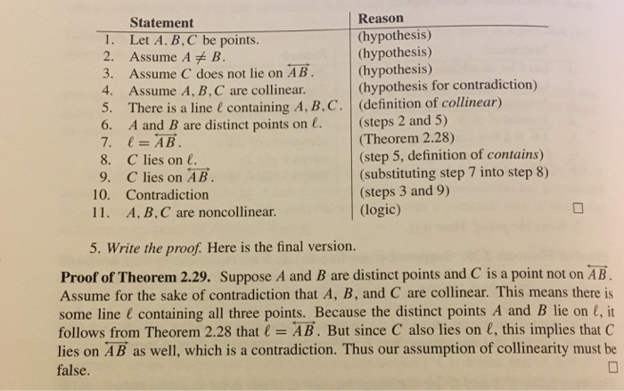 Solved For Theorem 2.30, first write a two column proof, and | Chegg.com