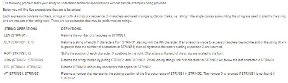 Solved The following problem tests your ability to | Chegg.com