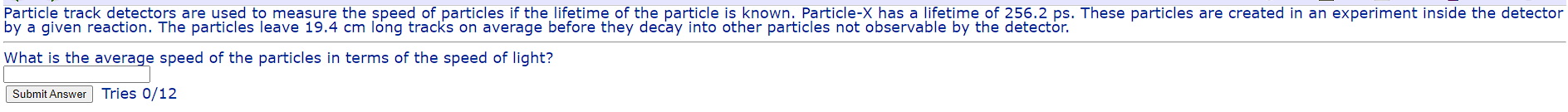 Solved Particle track detectors are used to measure the | Chegg.com