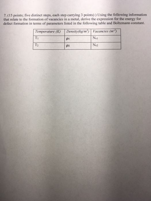 Solved 7. (15 points; five distinct steps, each step | Chegg.com