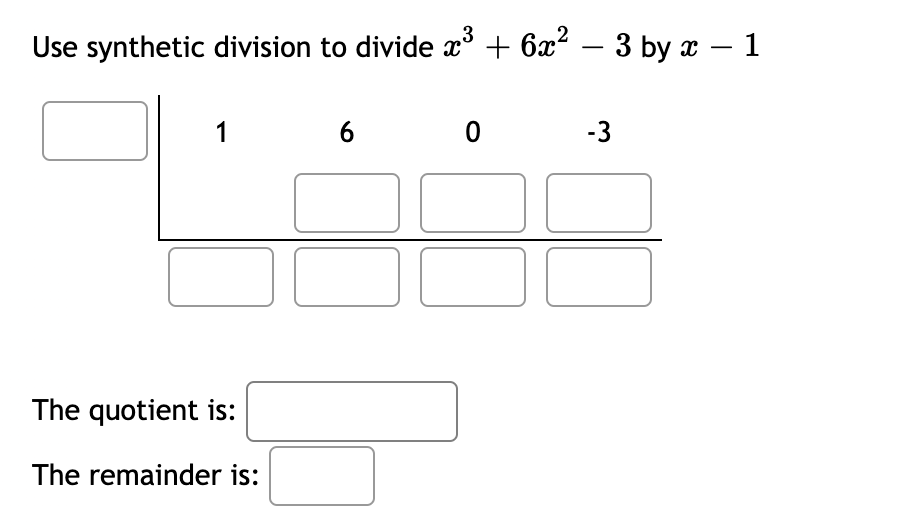Solved Divide −4x4+4x3+x2+5 by x+4 Fill in the table below | Chegg.com