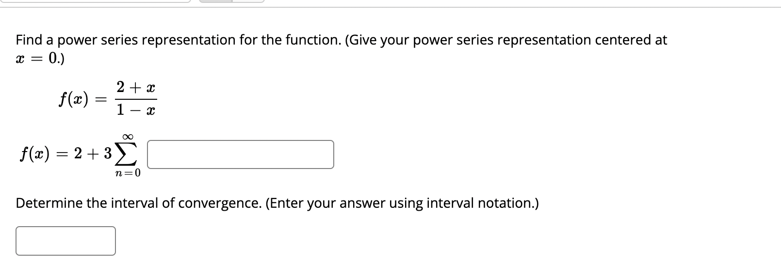 Solved Find a power series representation for the function. | Chegg.com