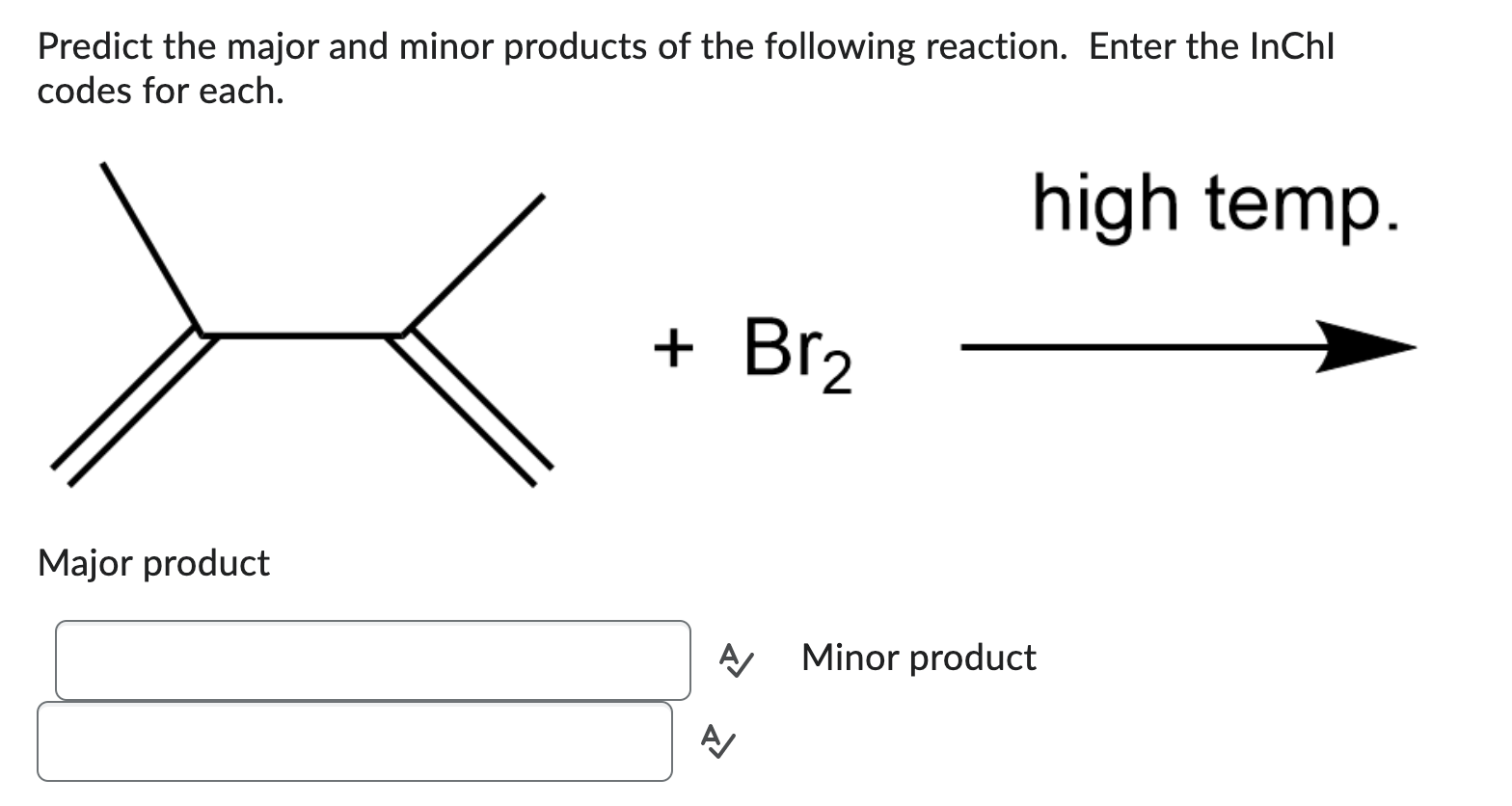 Solved Predict the major and minor products of the following | Chegg.com