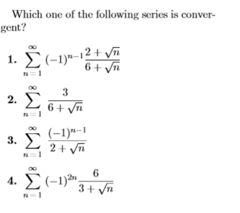Solved Find all values of p for which the infinite series | Chegg.com