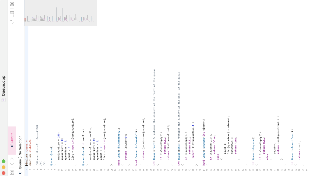 Implement the following functions: void shift(); // | Chegg.com