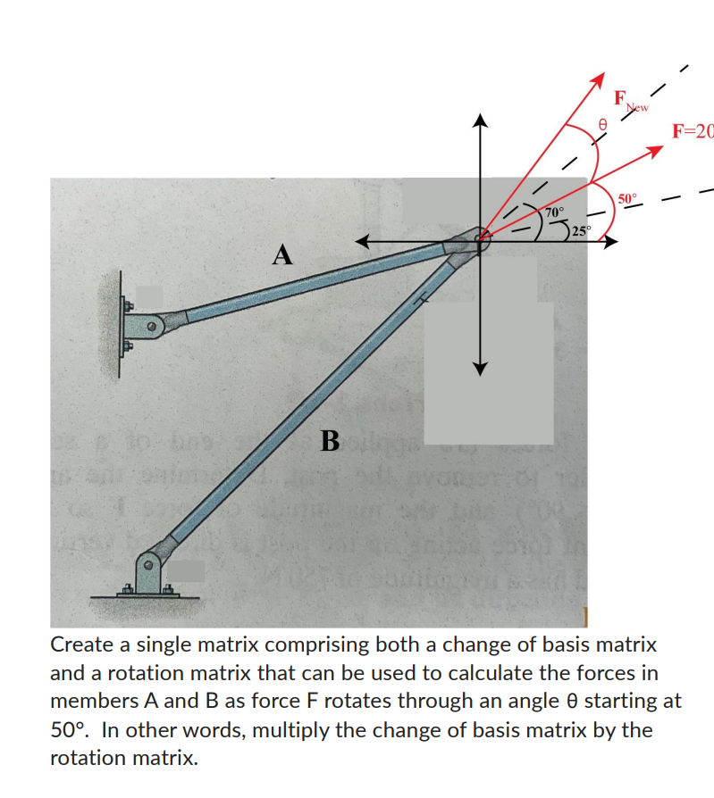 Solved Create a single matrix comprising both a change of | Chegg.com