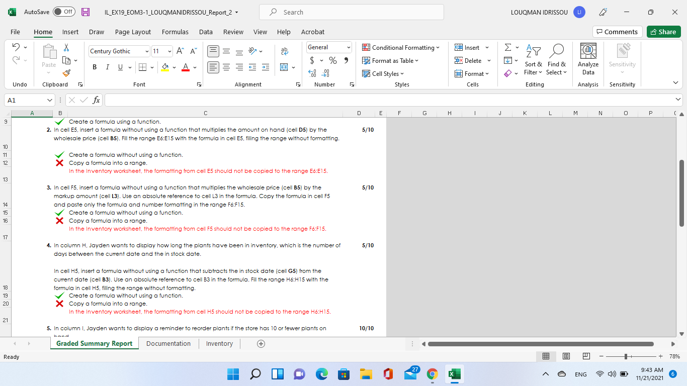 Solved Please I keep receiving the following errors about | Chegg.com