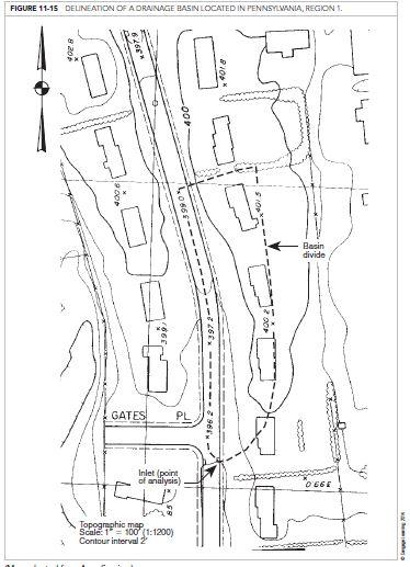 Solved 19. Calculate peak runoff using the Rational Method | Chegg.com