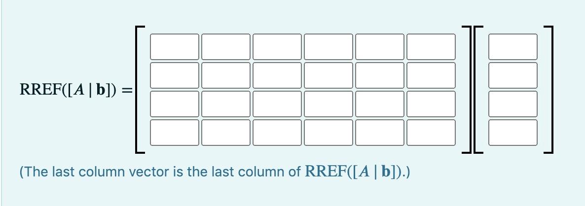 Solved (a) (3 points) Give an example of the reduced row | Chegg.com