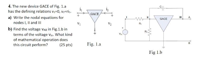 Solved i ia gh GACE II GACE V1 R 4. The new device GACE of | Chegg.com