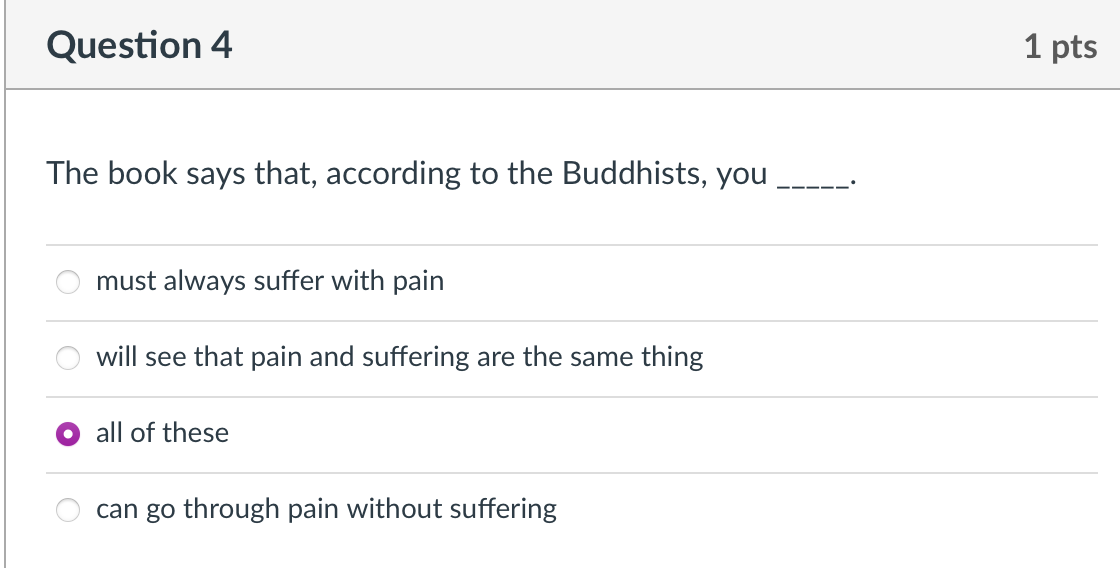 Solved According to the book, from a Stoic point of view, | Chegg.com