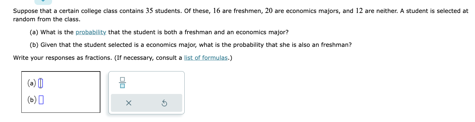 Solved Suppose that a certain college class contains 35 | Chegg.com