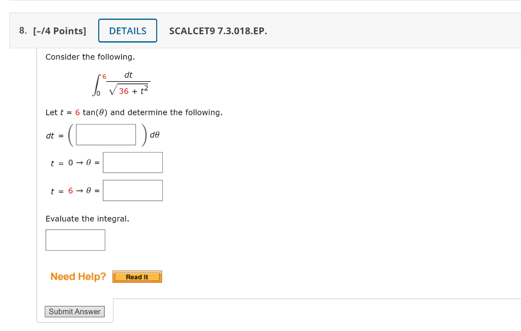 Solved 5. [0/1 Points] DETAILS PREVIOUS ANSWERS SCALCET9 | Chegg.com