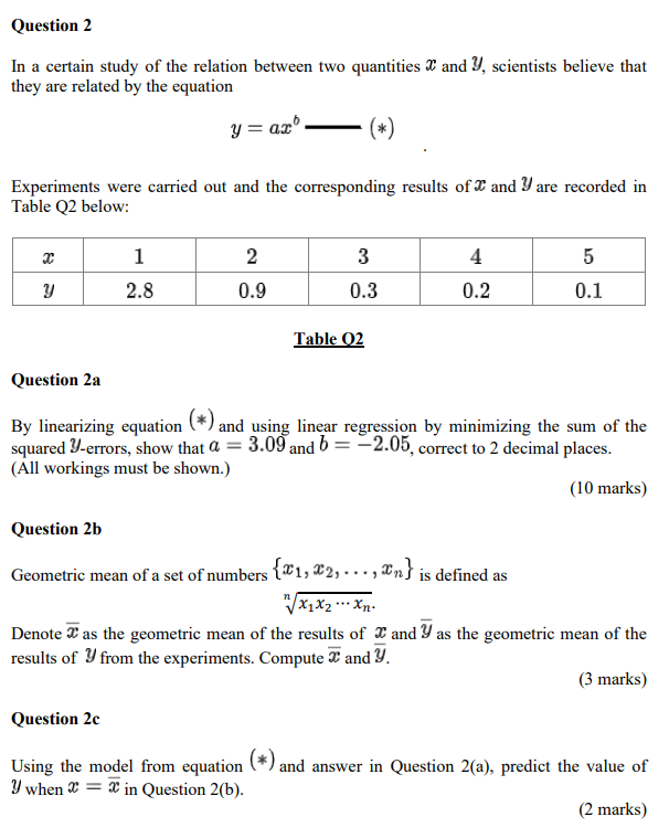 Solved In a certain study of the relation between two | Chegg.com