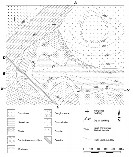 Construct a total area net projection of the | Chegg.com