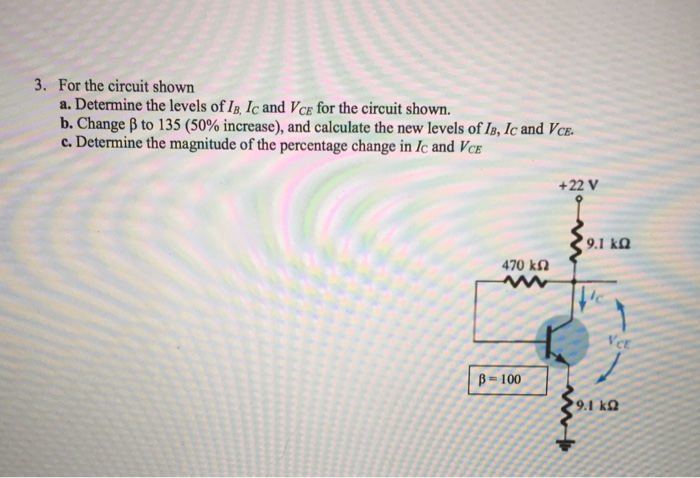 Solved 6. For the following amplifier, a. Using approximate | Chegg.com