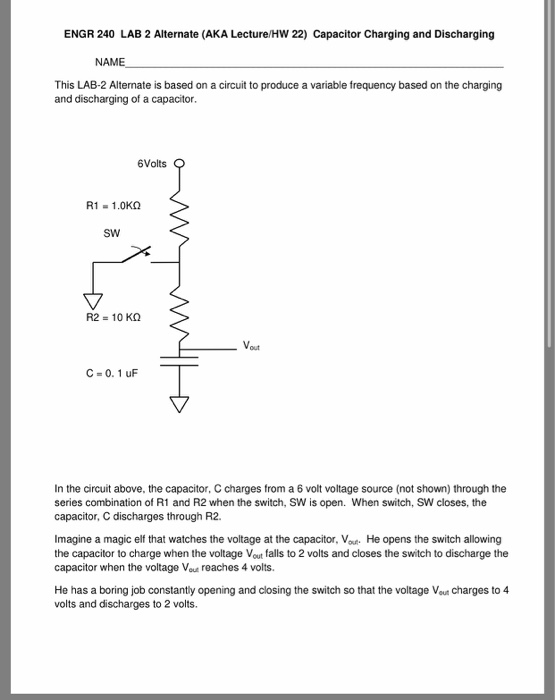 Solved Engr 240 Lab 2 Alternate Aka Lecturehw 22 