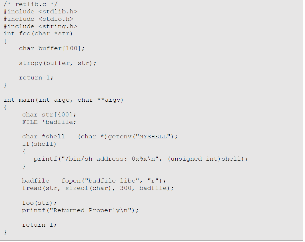 In this task, we study how we can exploit the buffer | Chegg.com