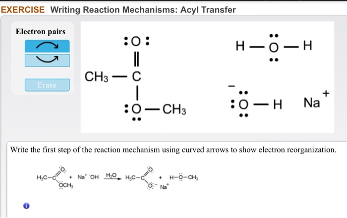 Solved EXERCISE Writing Reaction Mechanisms: Acyl Transfer | Chegg.com