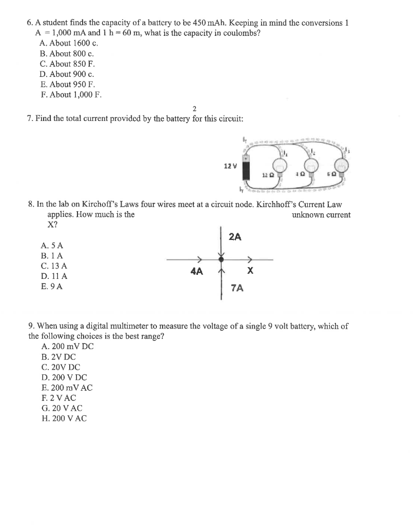 Solved ECE-1301: Modern Electronic Technology Exam \#1 Study | Chegg.com