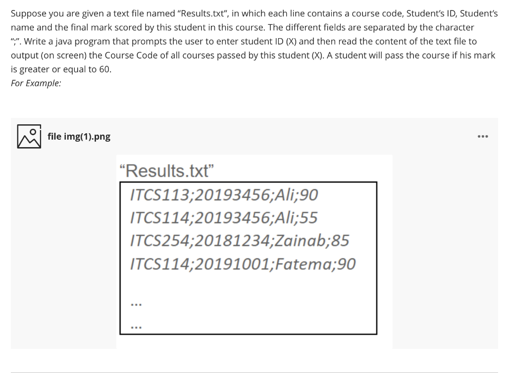 Solved Suppose you are given a text file named | Chegg.com