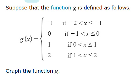 Solved Suppose that the function g is defined as follows. | Chegg.com