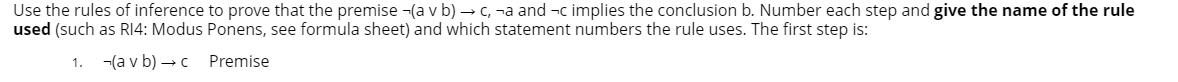 Solved Use the rules of inference to prove that the premise | Chegg.com