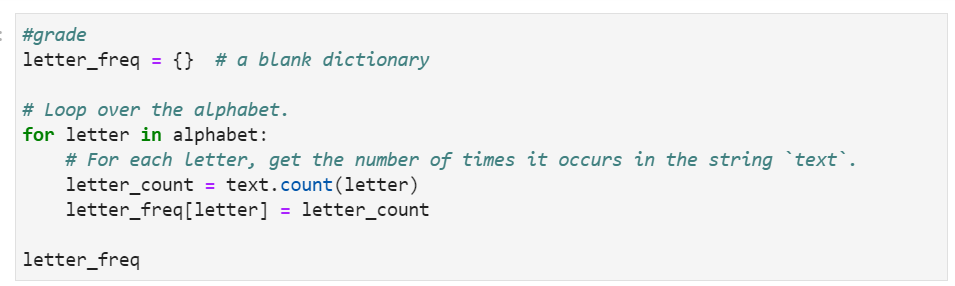 Solved 1. Calculate the normalized letter frequencies. In | Chegg.com