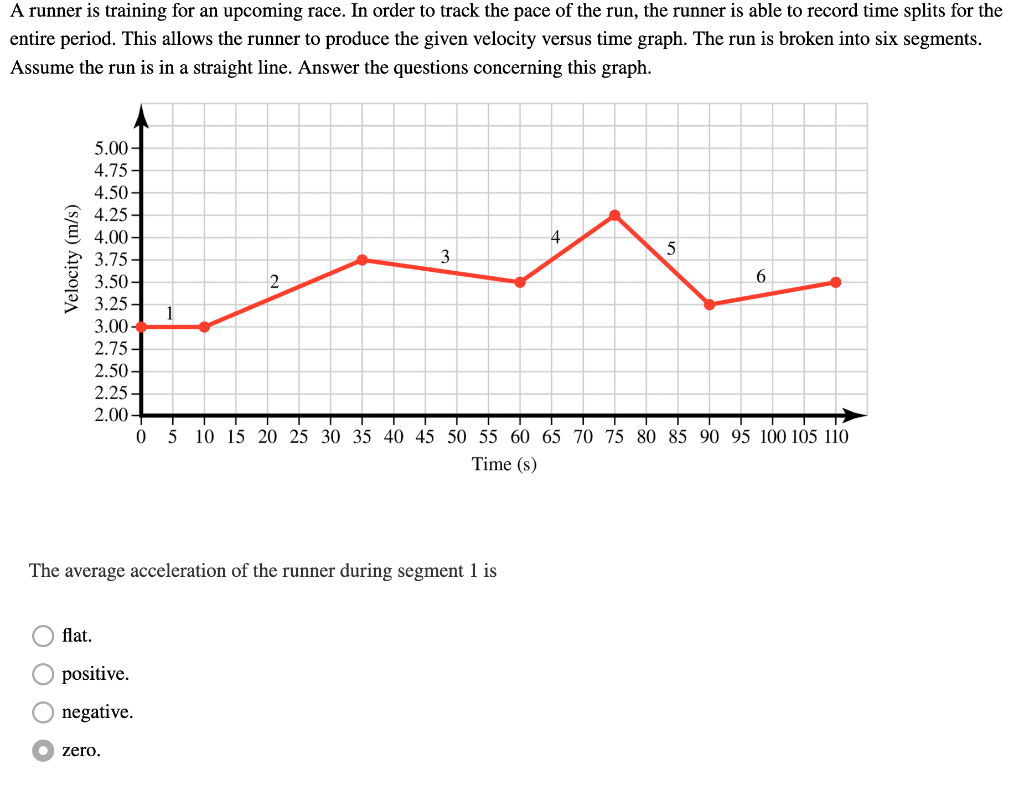 Solved A runner is training for an upcoming race. In order | Chegg.com