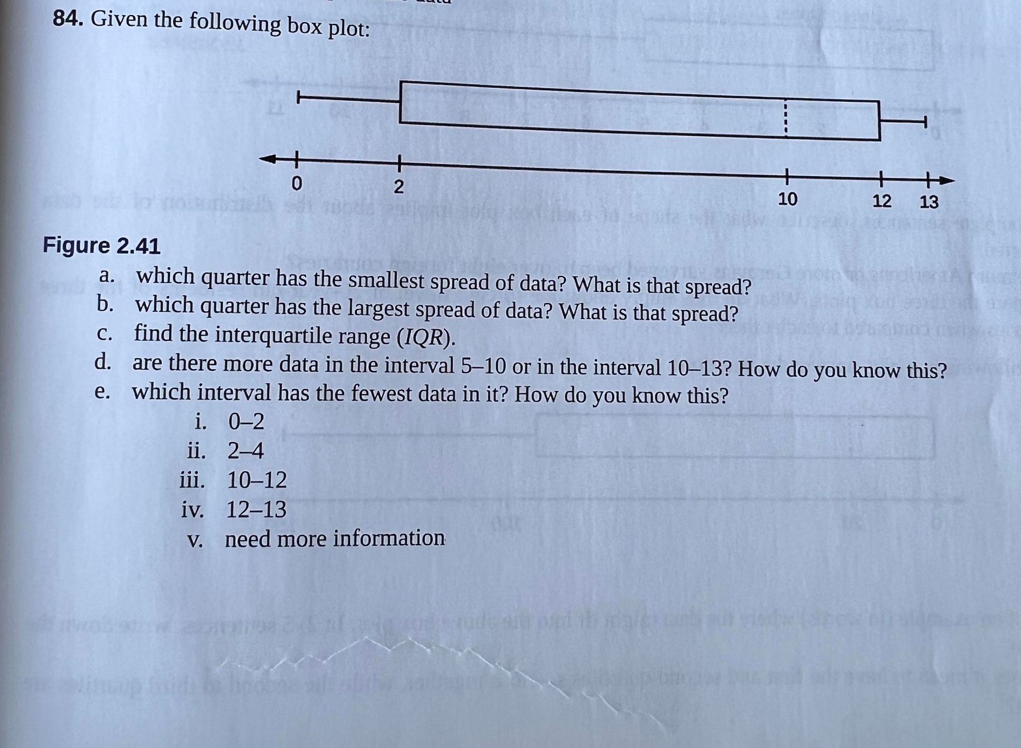 Solved Figure 2.36 60. Are the mean and the median the exact | Chegg.com