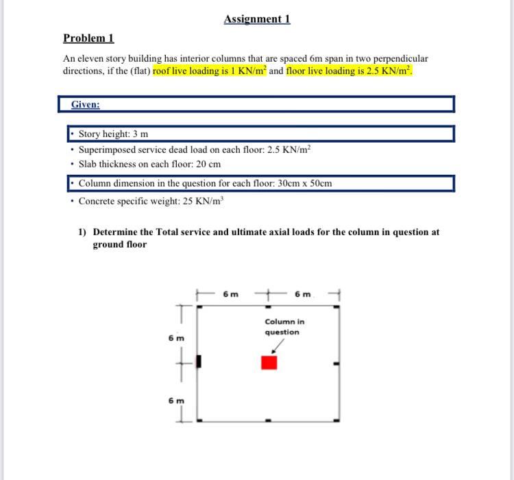Assignment 1 Problem 1 An eleven story building has | Chegg.com
