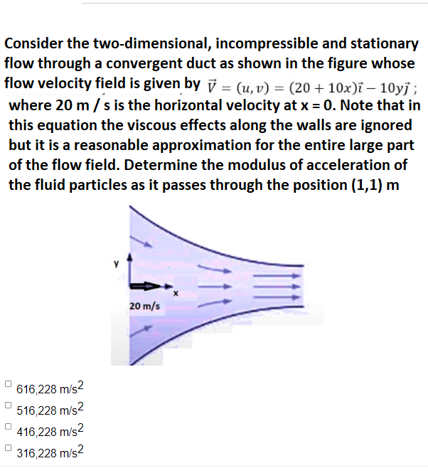 Solved Consider the two-dimensional, incompressible and | Chegg.com