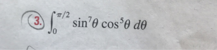 Solved Evaluate the integral integral^pi/2_0 sin^7 theta | Chegg.com
