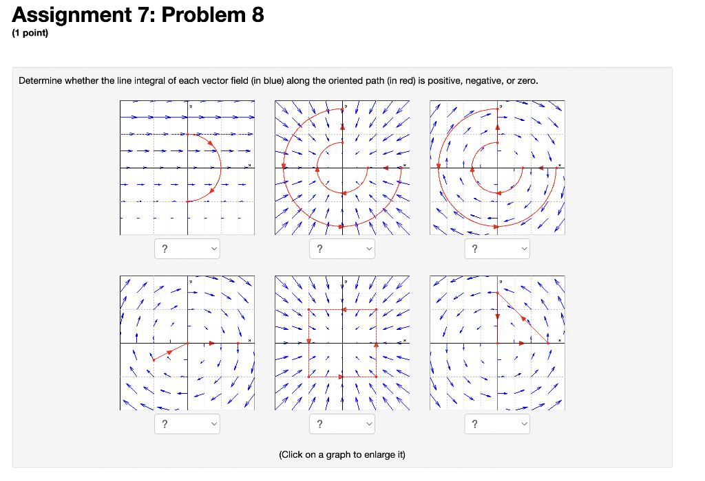 Solved Assignment 7: Problem 8 (1 point) Determine whether | Chegg.com