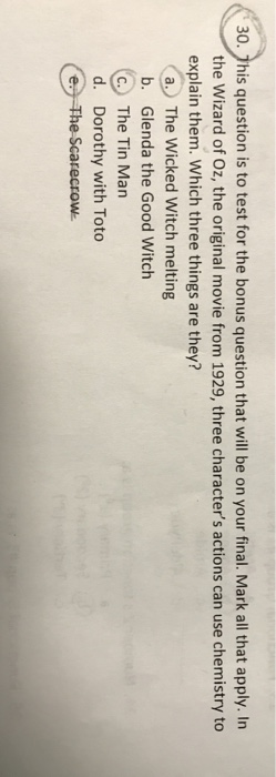 Solved his question is to test for the bonus question that | Chegg.com