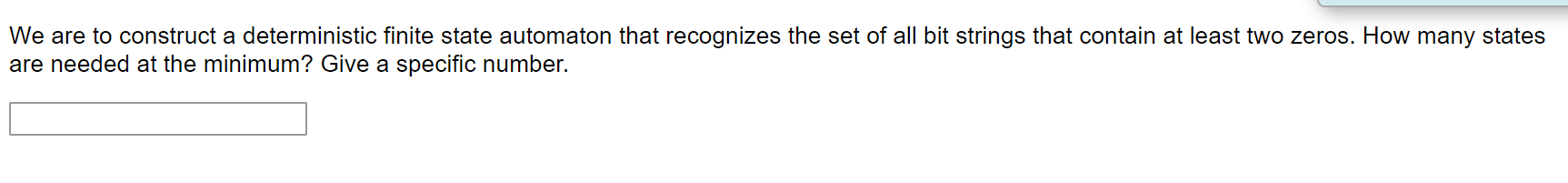 Solved We Are To Construct A Deterministic Finite State