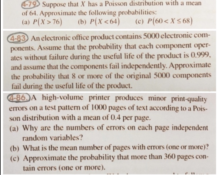 Solved 9 Suppose that X has a Poisson distribution with a | Chegg.com