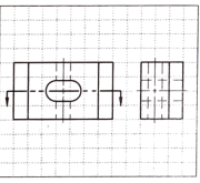 Solved Draw Cross Section view of the image onto grid paper | Chegg.com