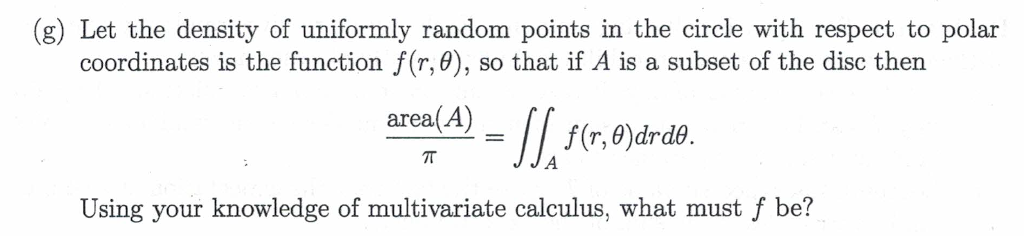 Solved Problem 5 . This question considers uniform random | Chegg.com