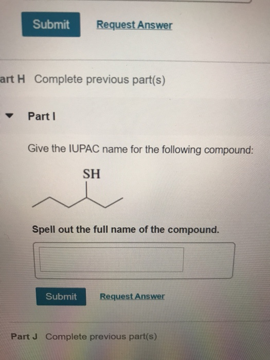 Solved Submit Request Answer art H Complete previous part(s) | Chegg.com