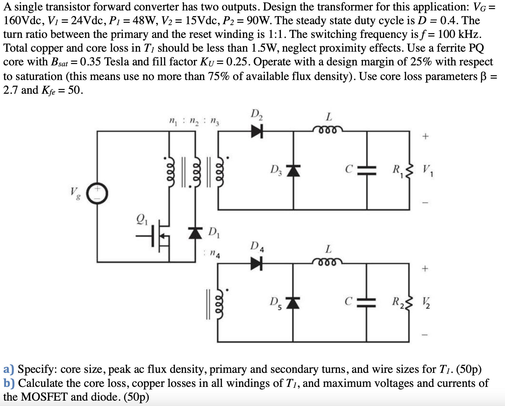 Solved Please solve using formulas and expressions from the | Chegg.com